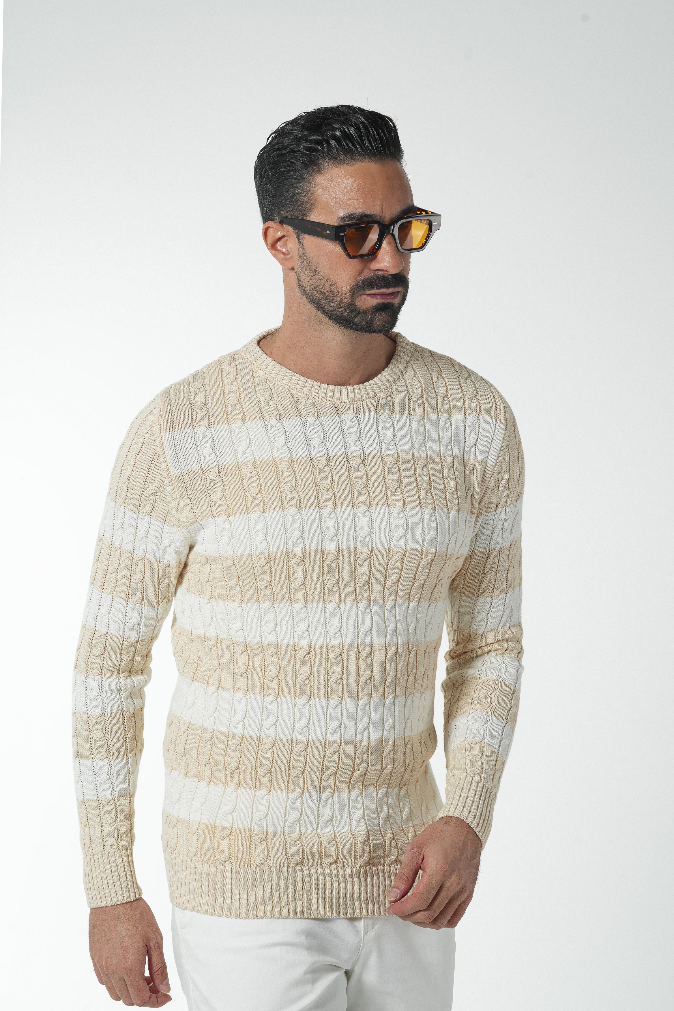 SWEATER CREME – Men Clothing | Leaders in Design & Quality | Donato